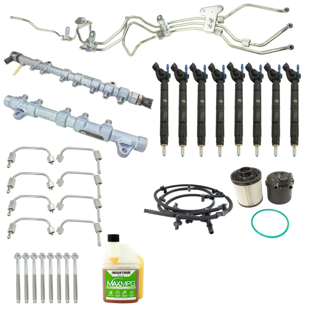 Industrial Injection 11-14 Ford PowerStroke 6.7L Bosch Disaster Kit ...