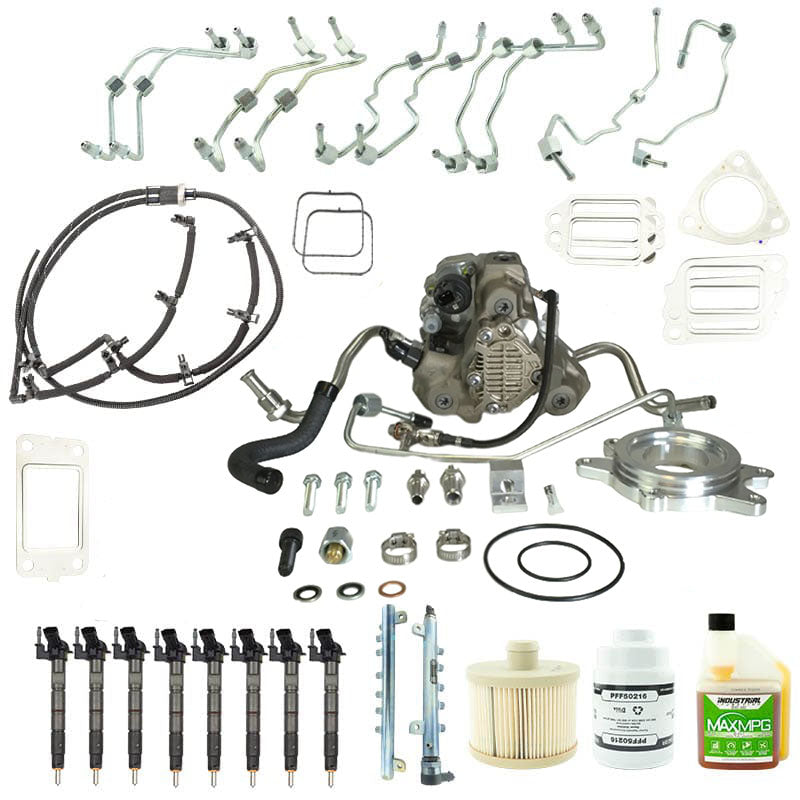 Industrial Injection 11-16 Duramax 6.6L LML Bosch Disaster Kit w/ CP3 ...