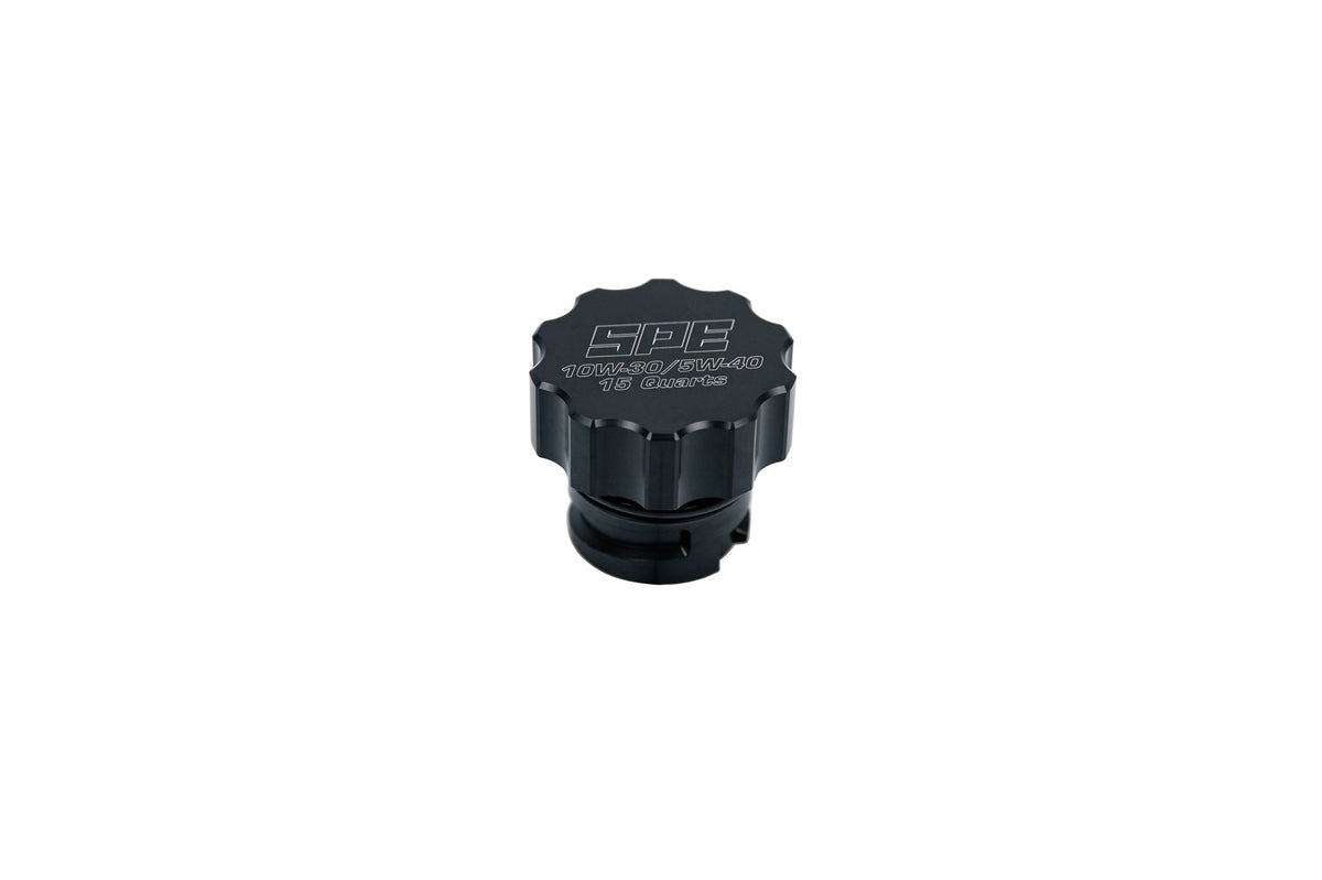 SPE Motorsport 2023+ 6.7L Powerstroke 15-Quart Billet Oil Cap | Oil Cap SPE