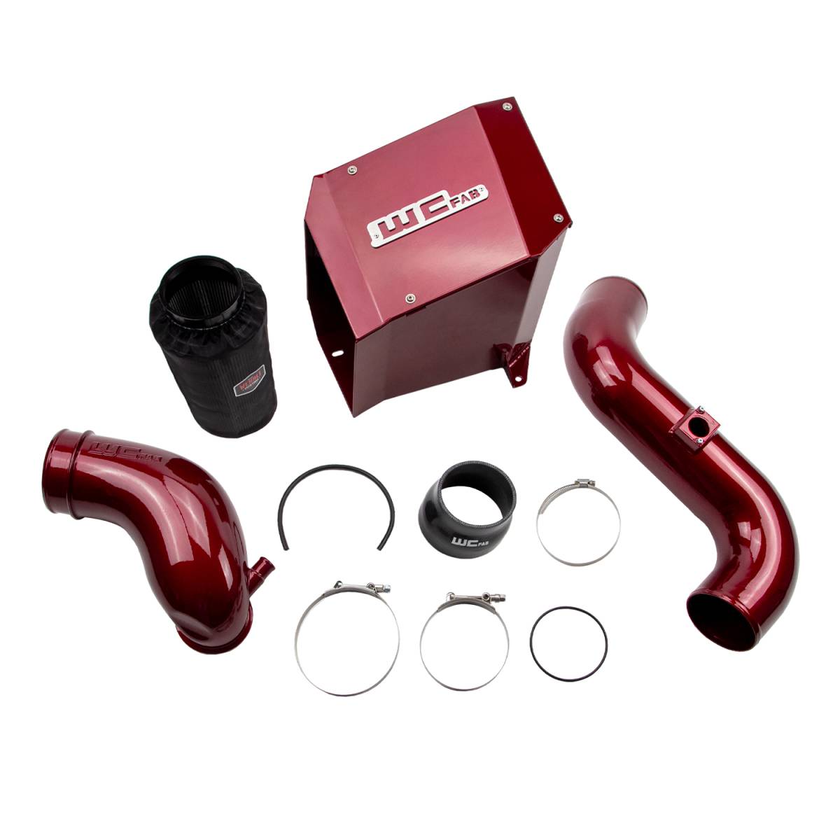 Wehrli 06-07 Duramax LBZ 4in Intake Kit Stage 2 | Cold Air Intakes Wehrli