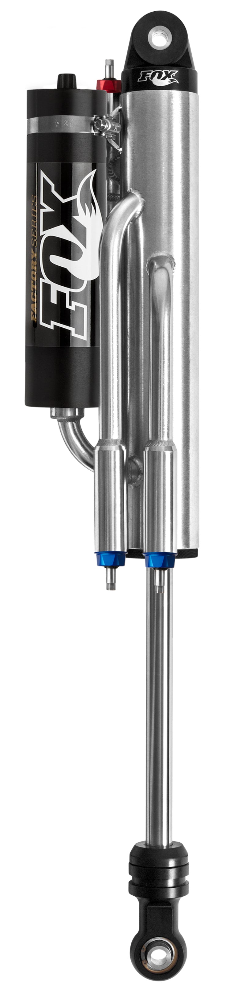 Fox 2.5 Factory Series 8in. Piggyback Res. 4-Tube Bypass Shock 7/8in ...