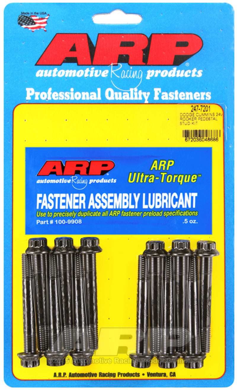 ARP Dodge Cummins 24V Rocker Pedestal Rocker Stud Kit | Powerhouse Diesel