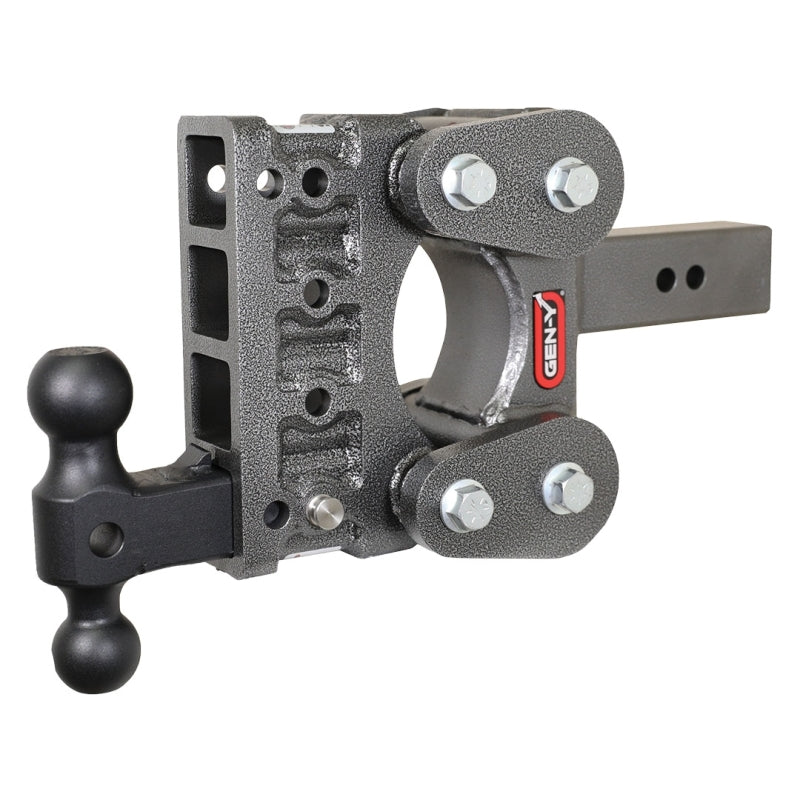 Gen-Y The Boss Torsion-Flex 2.5in Shank 5in Drop 1.7K TW 16K Hitch w/GH ...